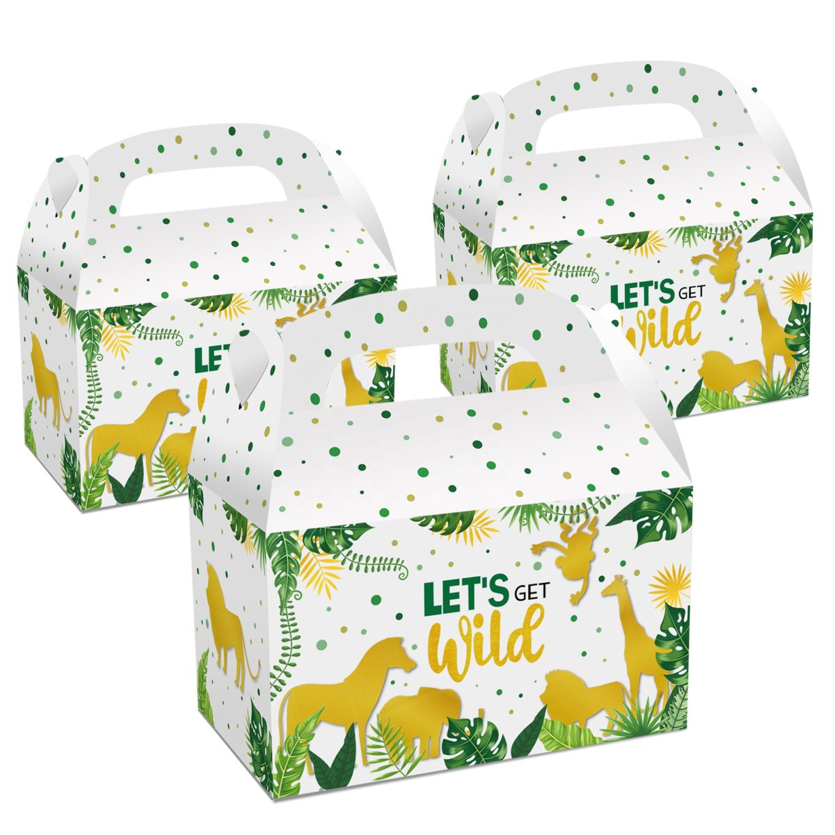 Wild Animal Snack Box - Vilde & Søde Dyr - Himmelrum ApS